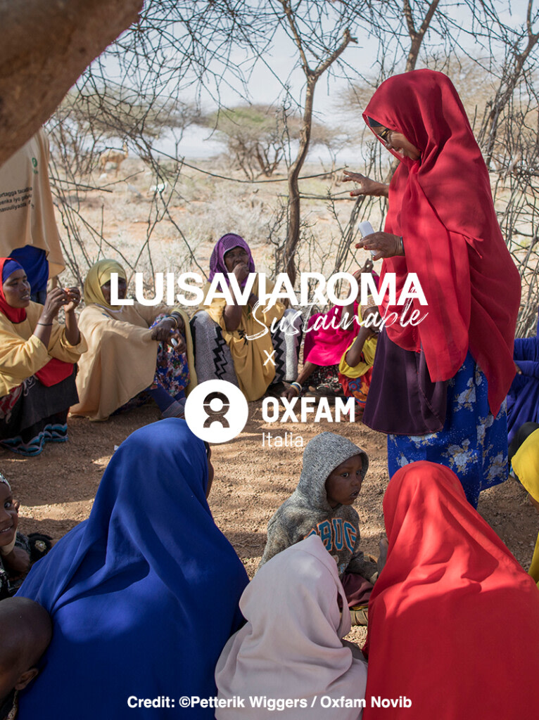 LVRSustainable for Oxfam: Gender Equality Means Growth | LUISAVIAROMA LVRSustainable for Oxfam: Gender Equality Means Growth | LUISAVIAROMA